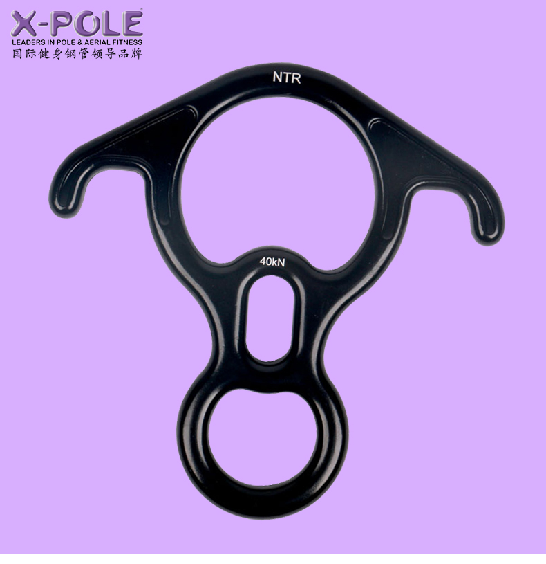 DESCENDER-FIGURE 8-BLACK,Silk & Accessory